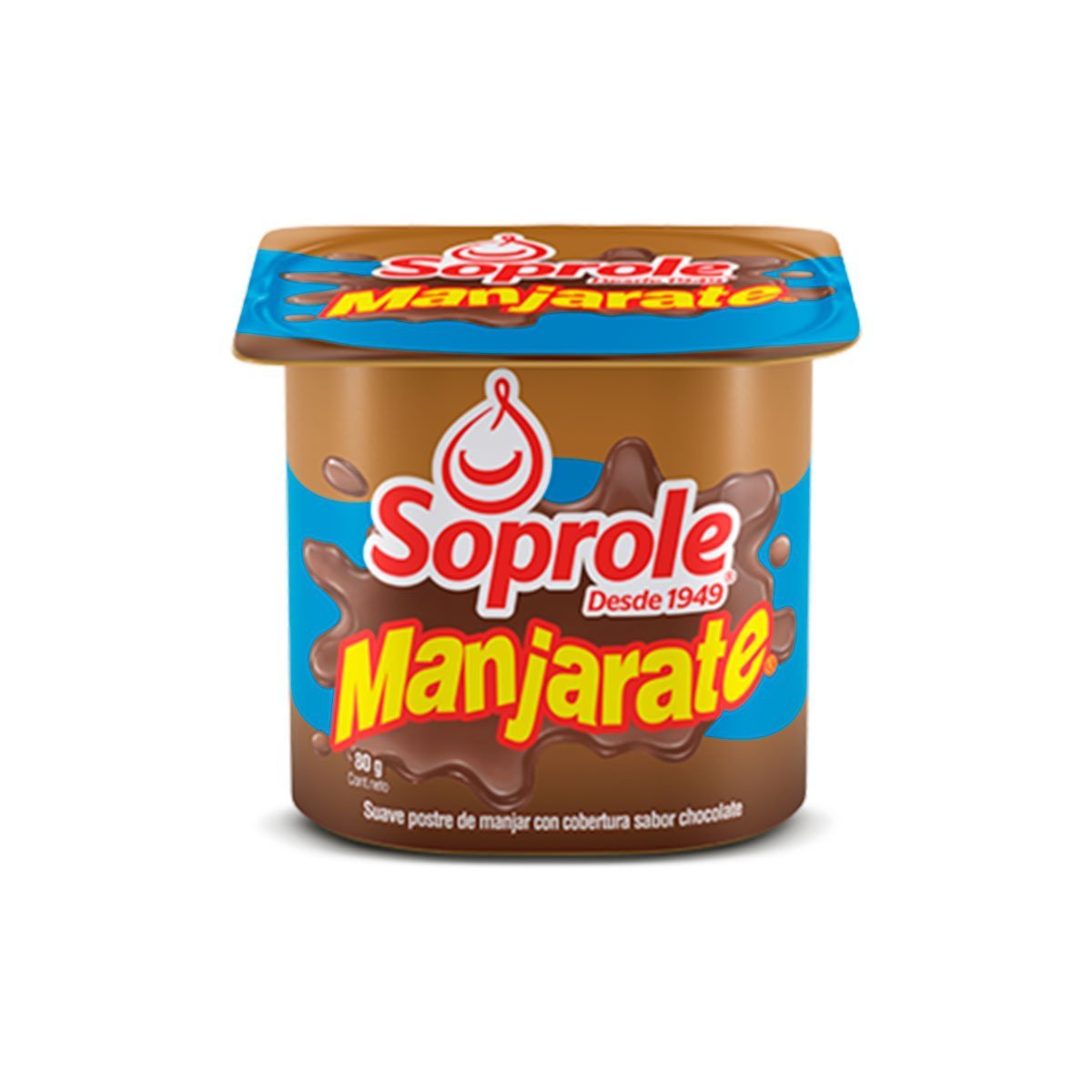Soprole, manjarate receta original 80g, Cód. 901 - Distribuidora Santiago
