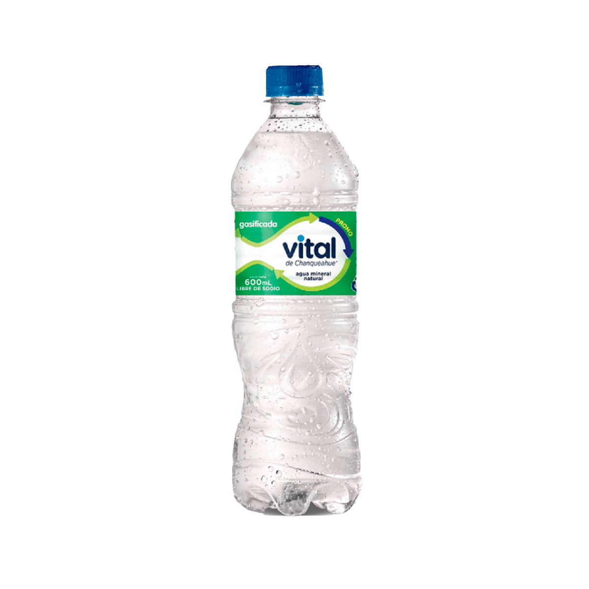 Vital, Agua mineral con gas 600 ml, Cod. 1068 - Distribuidora Santiago
